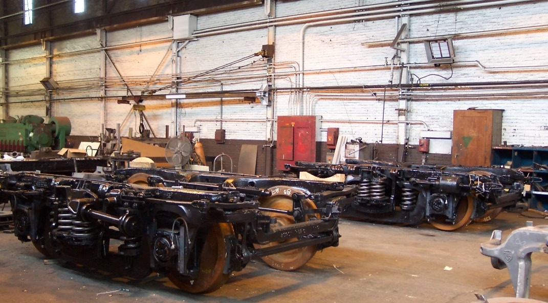 Passemger Railcar Repair, Rail Car Refurbishment, Railcar Truck Overhauls