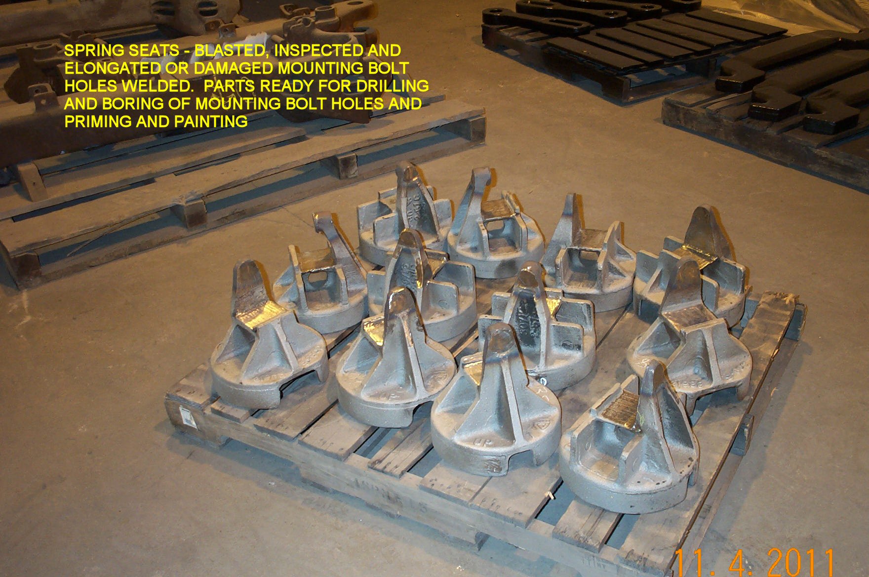 Passemger Railcar Repair, Rail Car Refurbishment, Railcar Truck Overhauls