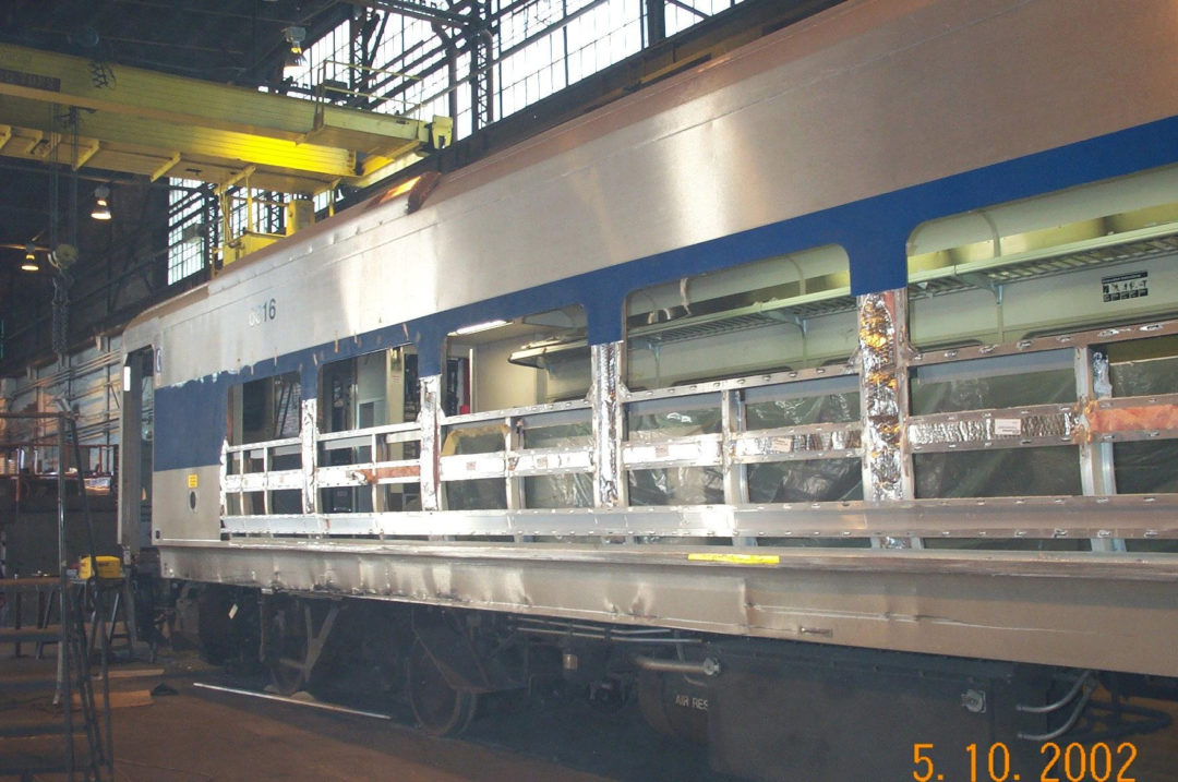 Passemger Railcar Repair, Rail Car Refurbishment, Railcar Truck Overhauls